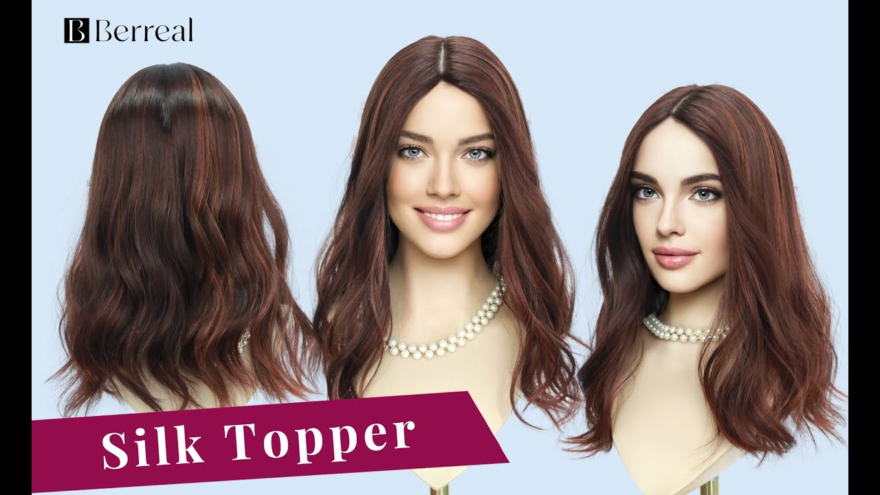 Silk topper: the skin of the topper is like human’s real skin!Good hair ...