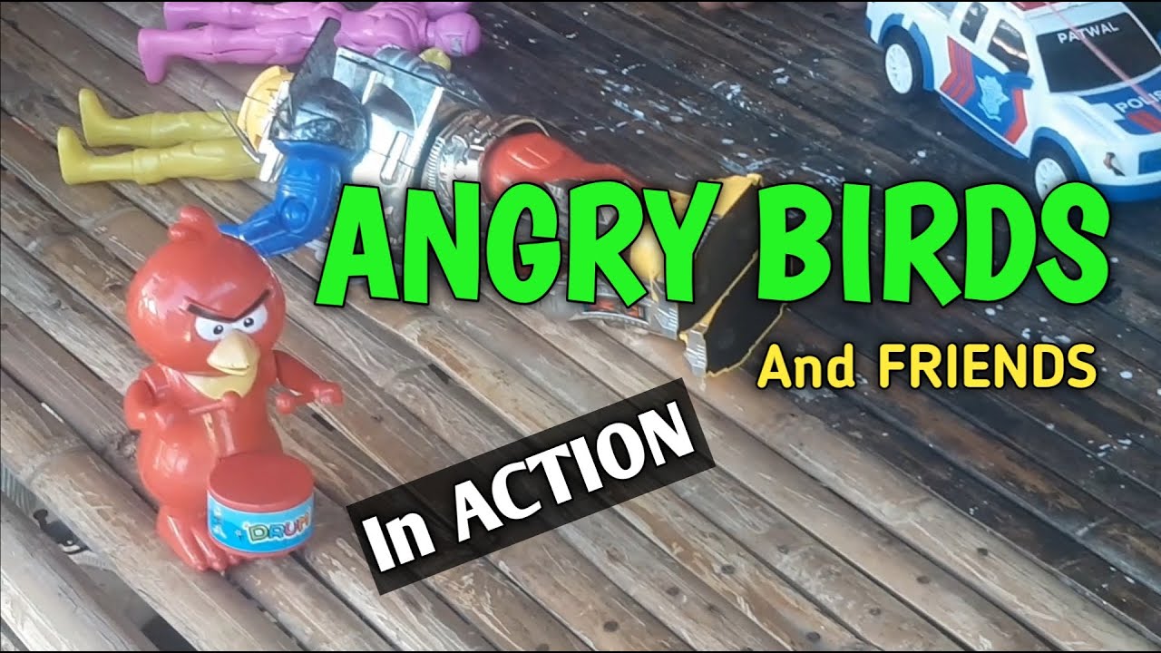 Mainan Angry Bird and Friends - YouTube