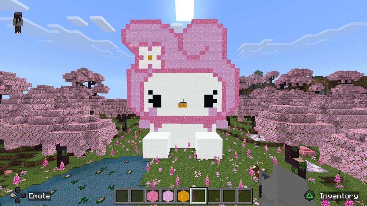 my melody 🩷 Tutorial (Minecraft) - YouTube