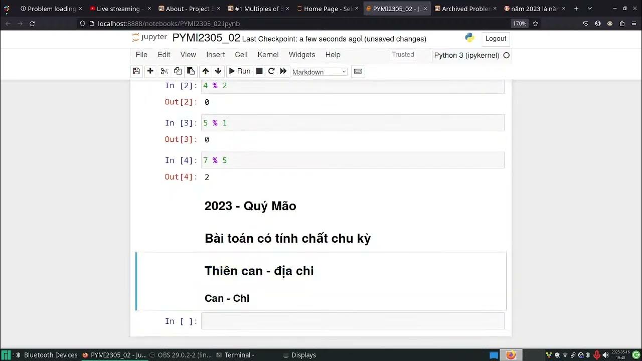 Học Python bài 2 - boolean, string, list - pymi.vn online - YouTube