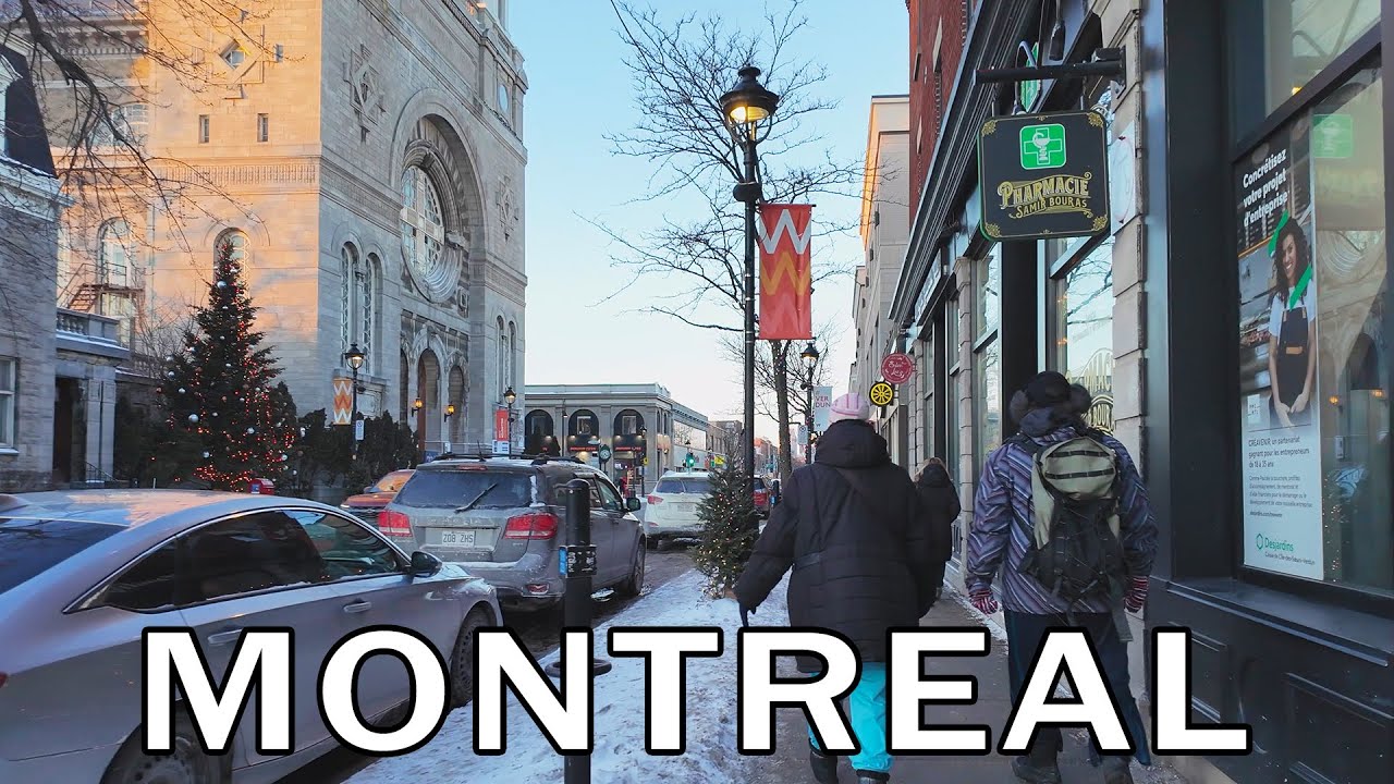 Montreal, Quebec - Walking Tour in Verdun - January 2024 [4K/60] - YouTube