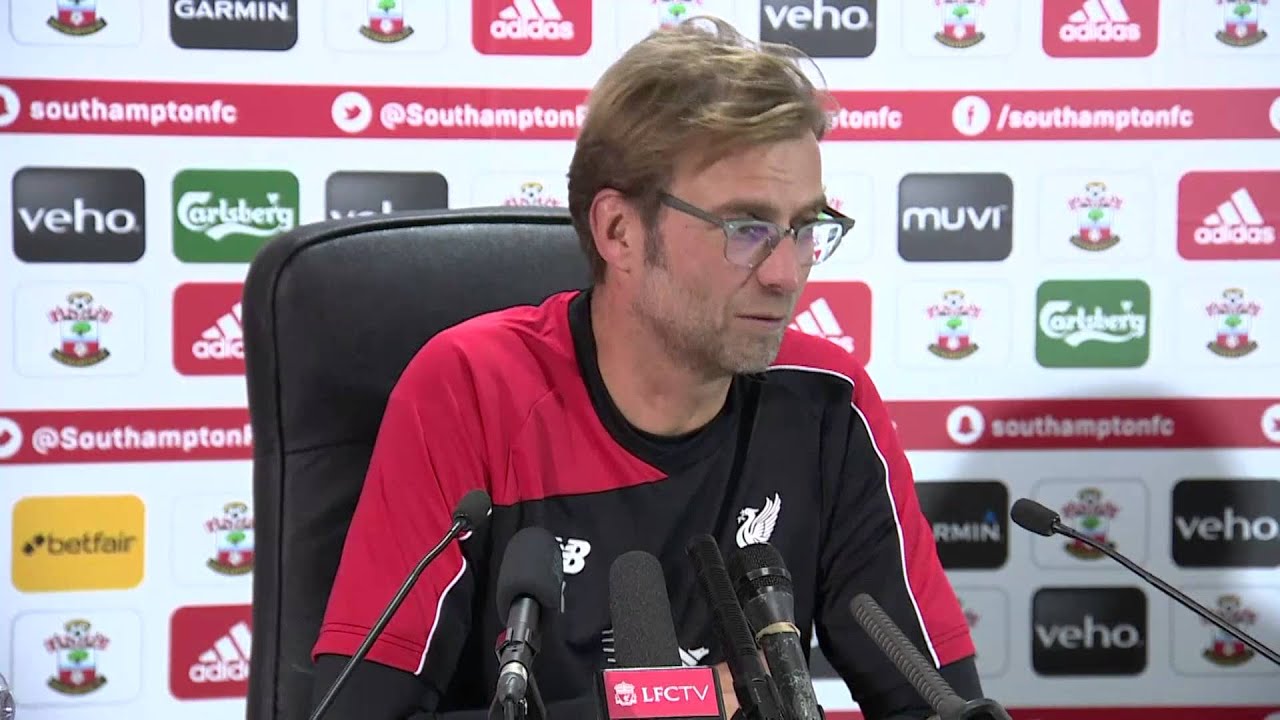 Klopp jokes about Manchester City and League Cup scheduling - YouTube
