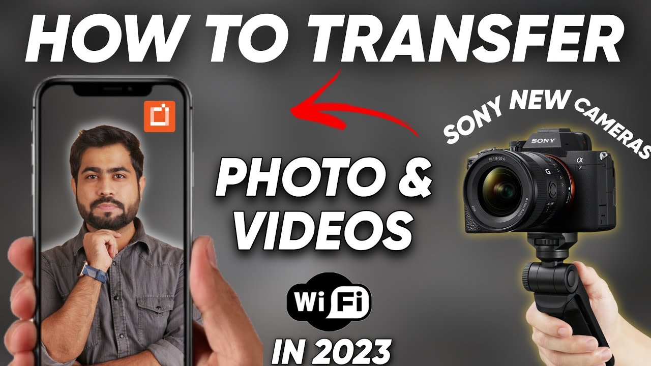 How To Transfer Photos and Videos Through Sony Imaging Edge Mobile App ...
