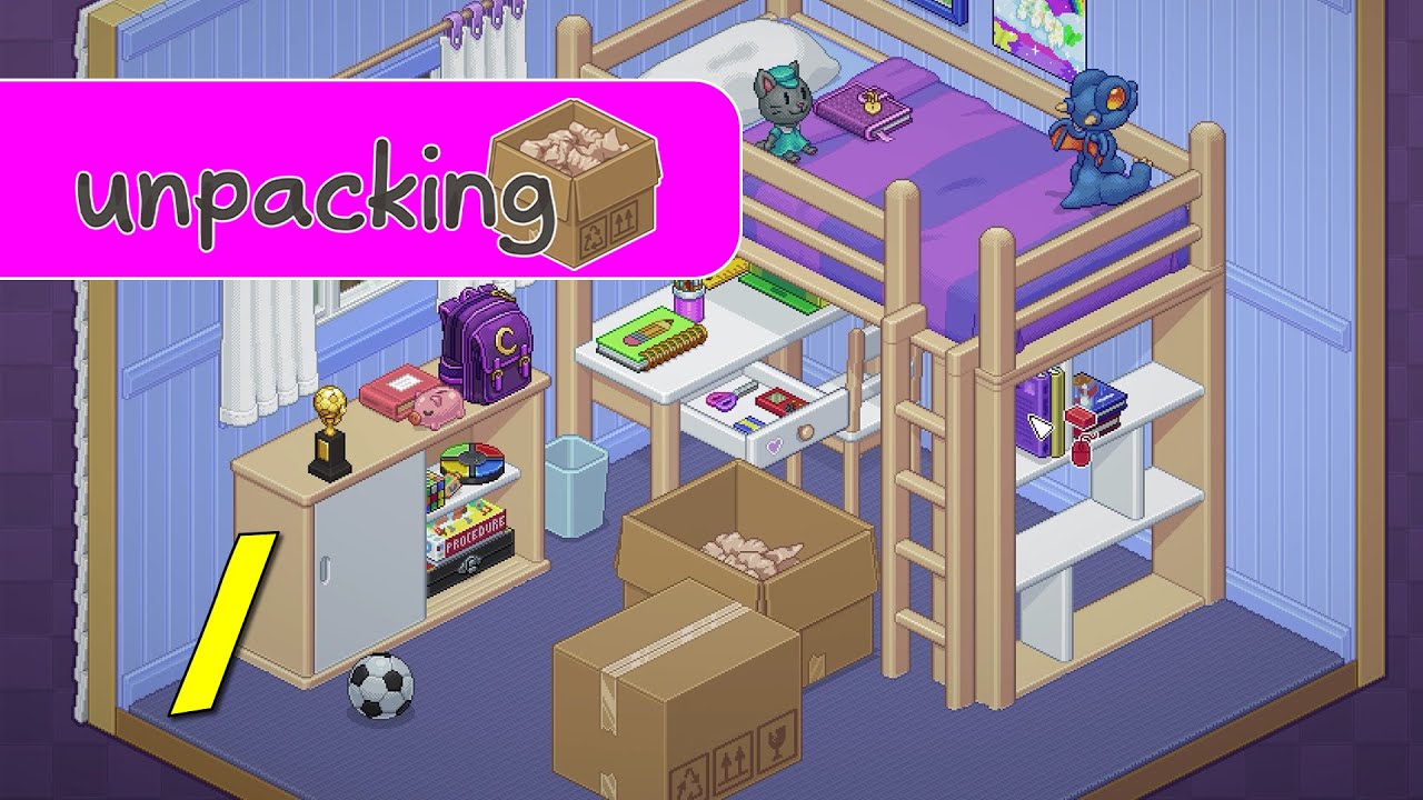 Unpacking - Let's Play Ep 1 - YouTube