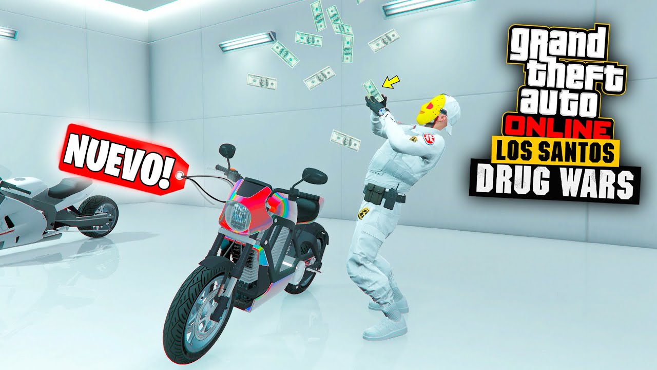 TUNEANDO LA NUEVA MOTO DE GTA 5! POWERSURGE!! - TUNEO GTA 5 Online ...