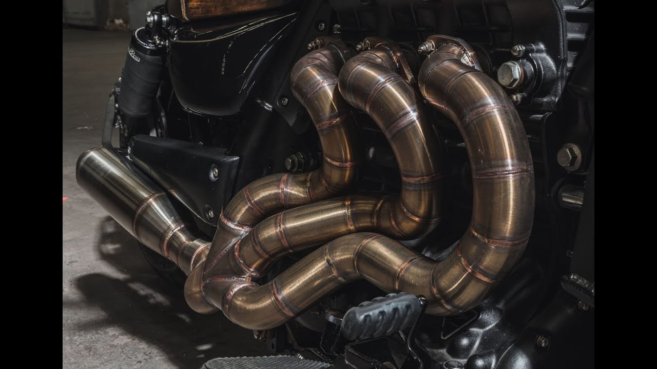 Custom Triumph Rocket III by Gasoline Motor Co. - YouTube