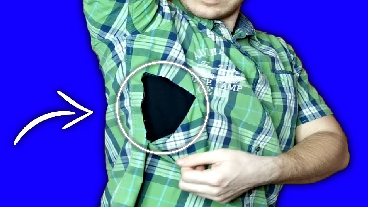 Never Throw Away a Holey Shirt | Sewing Tips and Tricks - YouTube