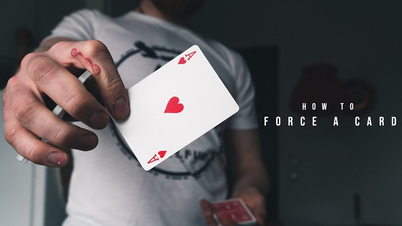 EASILY FORCE ANY CARD!! Simple Way to Force Playing Cards - YouTube