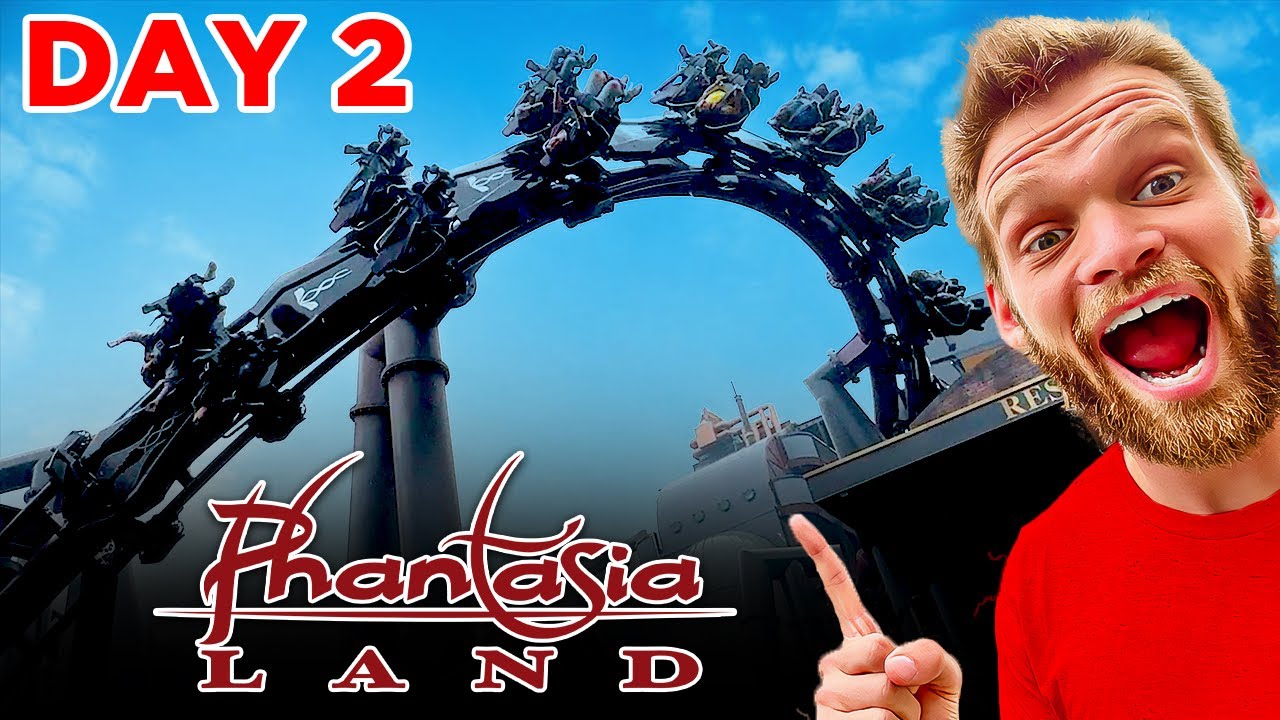 RIDING THE BEST RIDES AT PHANTASIALAND!! - YouTube
