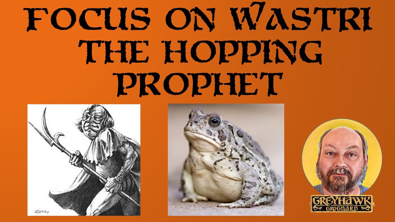 Focus on Wastri the Hopping Prophet - YouTube