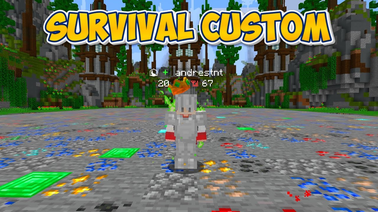 ESTE SERA EL MEJOR SERVER SURVIVAL CUSTOM ? WATONES - YouTube