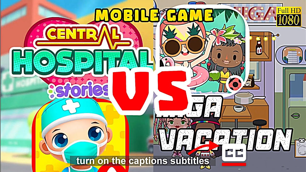 CENTRAL HOSPITAL STORIES vs MIGA TOWN MY VACATION | CC Captions - YouTube