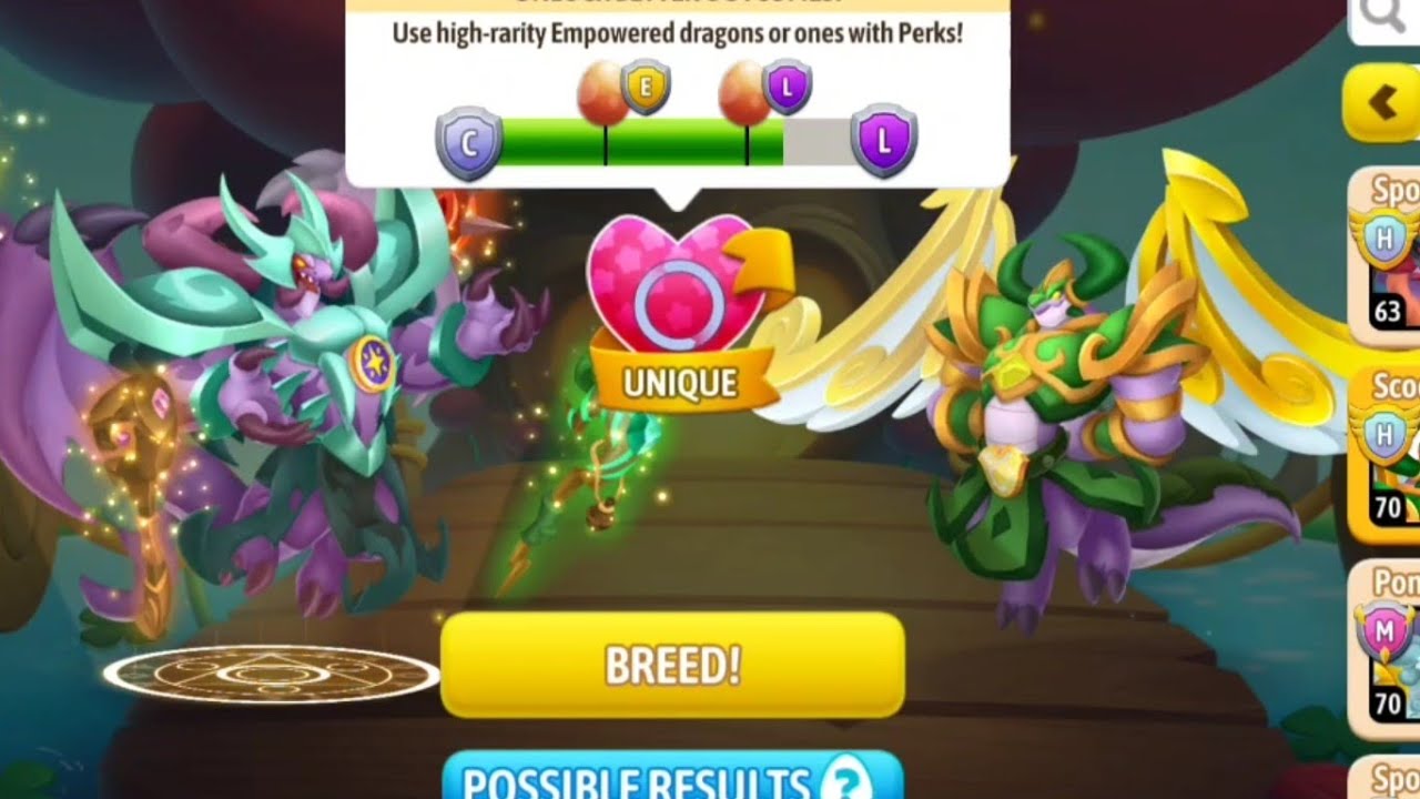 BREEDING HERALD DRAGON! IM FINALLY GET IT 😭 - YouTube
