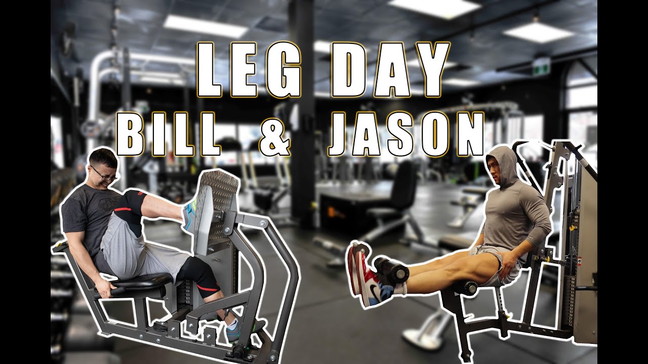 腿部训练@Cowboy Fitness Markham Location - YouTube