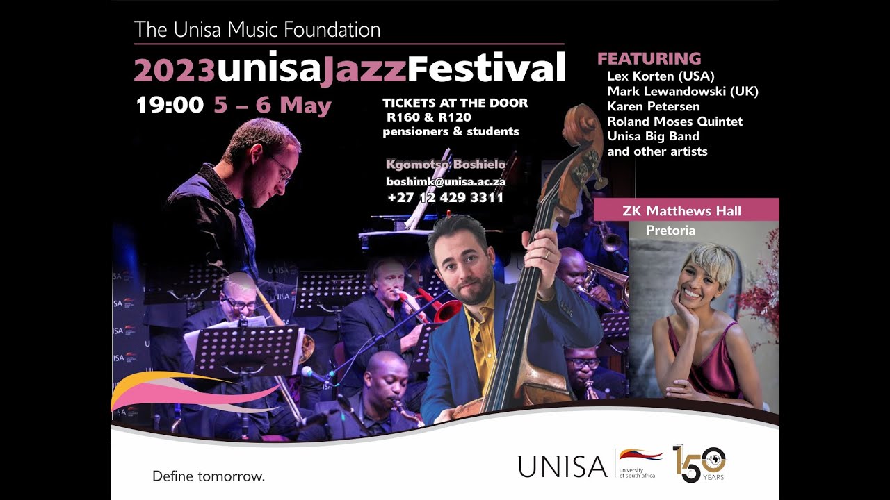 Unisa Big Band at the 2023 Unisa Jazz Festival - YouTube