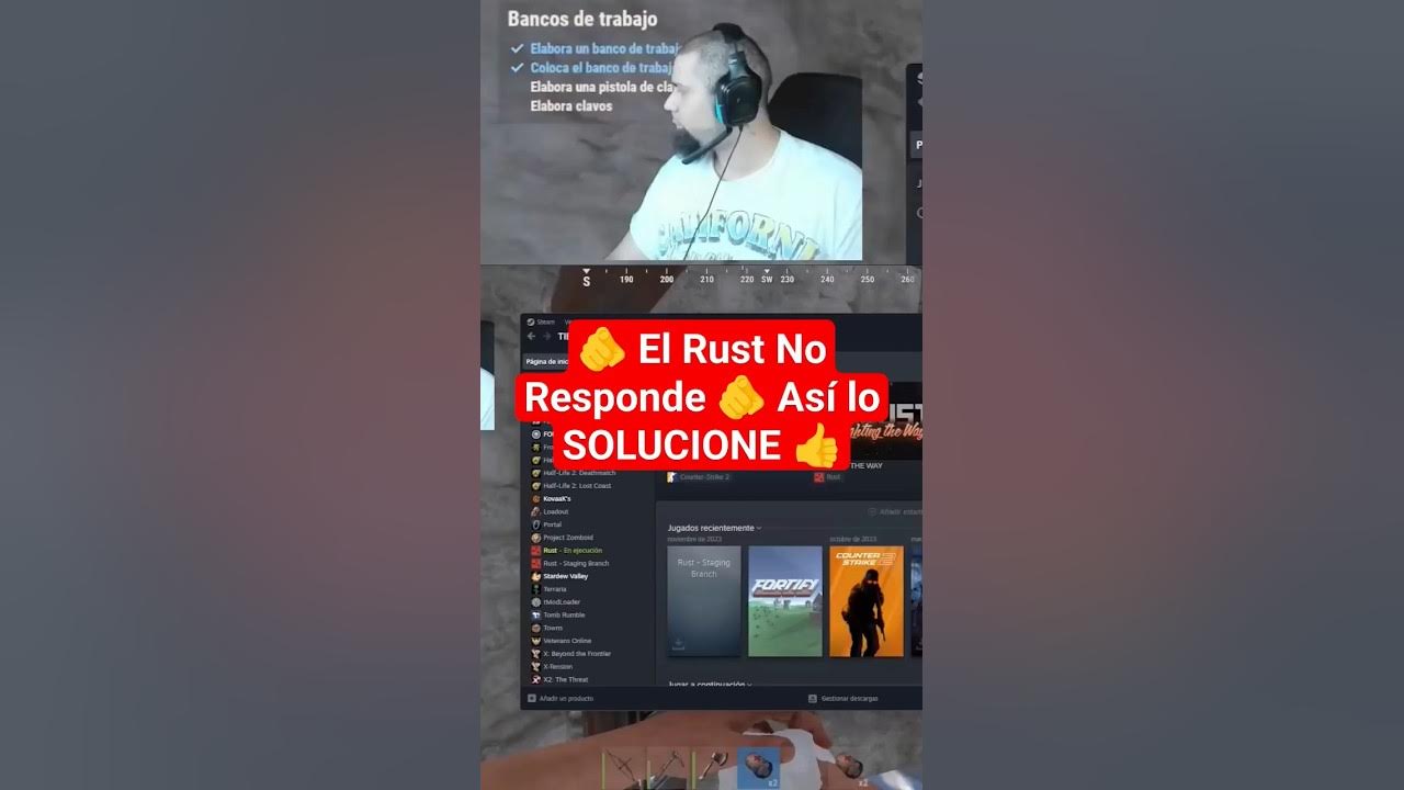 🫵 Rust No Responde 🫵 Está es la solución definitiva #rust #rustshorts #rustbase #rustpvp - YouTube