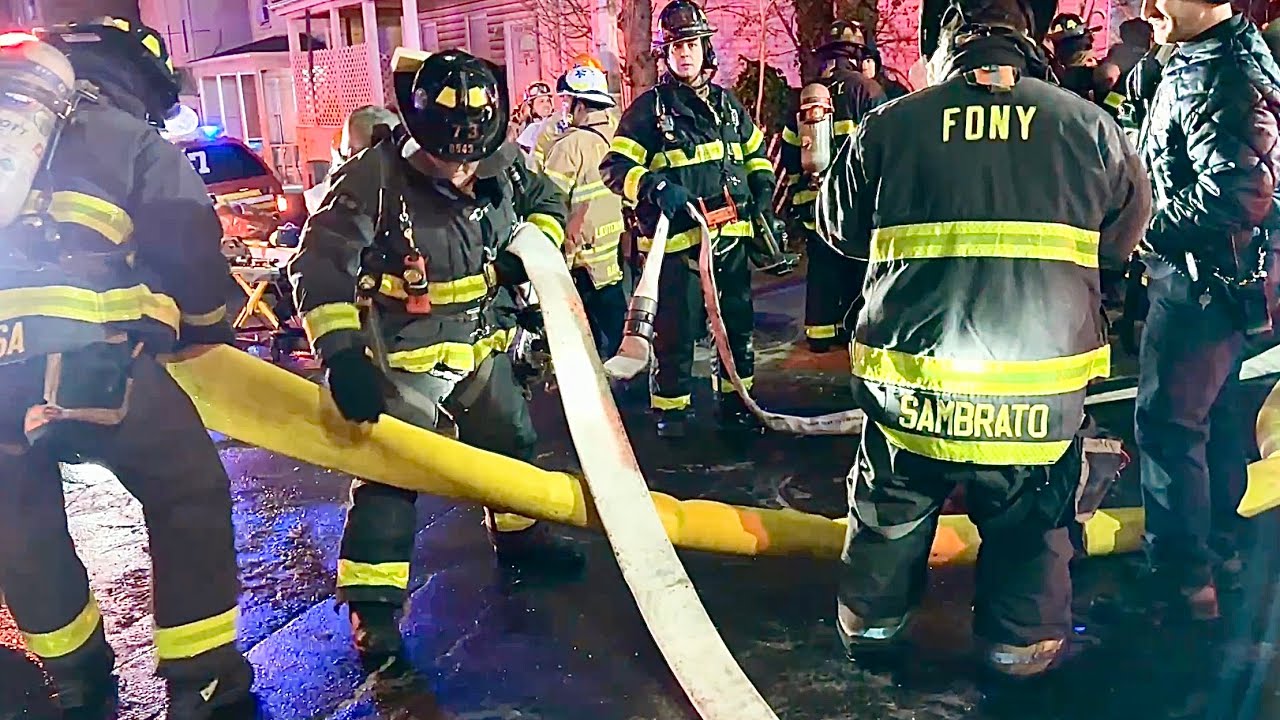 FDNY BOX 3740 ~ FDNY OPERATING AT MAJOR 4TH ALARM FIRE ON HEATH AVENUE ...