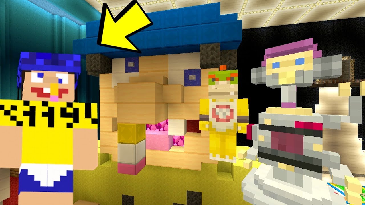 JEFFY'S BROTHER! [ROBOT + JEFFY] - Mario's Nintendo Land - (Minecraft ...