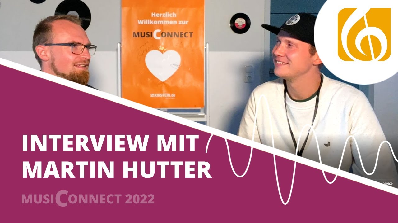 Martin Hutter im Interview bei der MusiConnect 2022! - YouTube