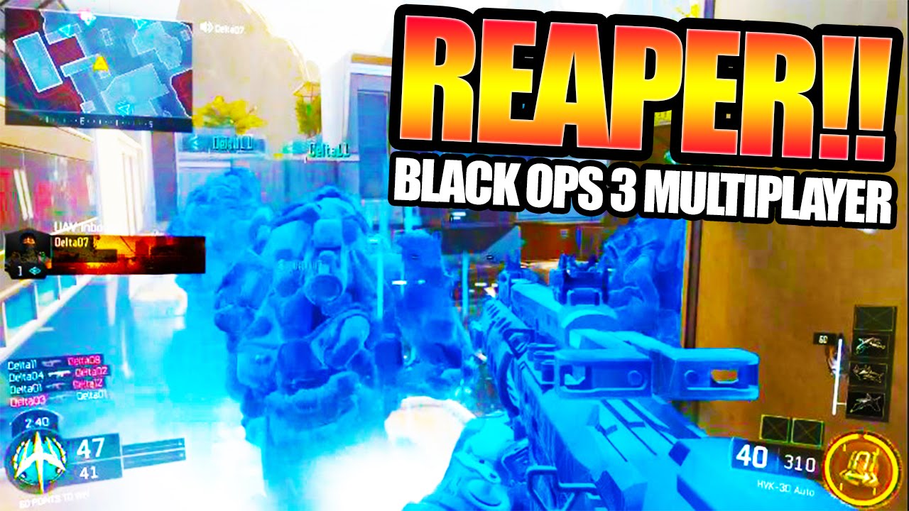 DEATH MACHINE & PSYCHOSIS! Black Ops 3 Specialist "REAPER" Multiplayer ...