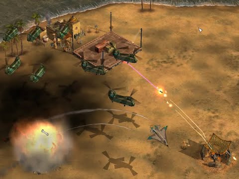 Command and Conquer Generals Zero Hour Redesigned Only USA Fix Chinook ...