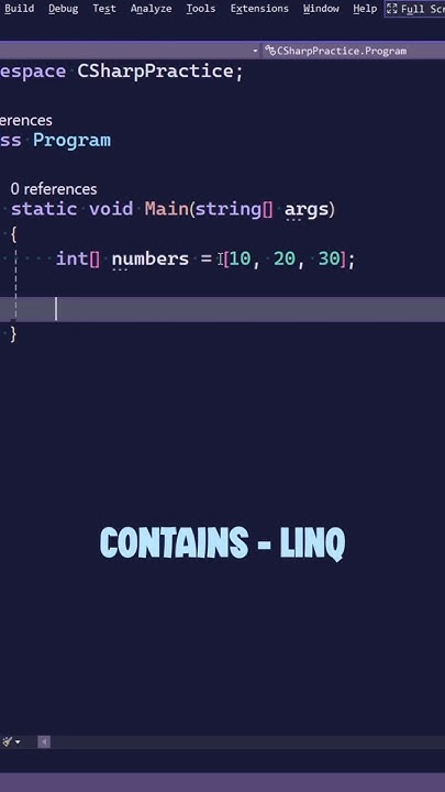 Contains Linq Method Check For A Specific Item In A Collection