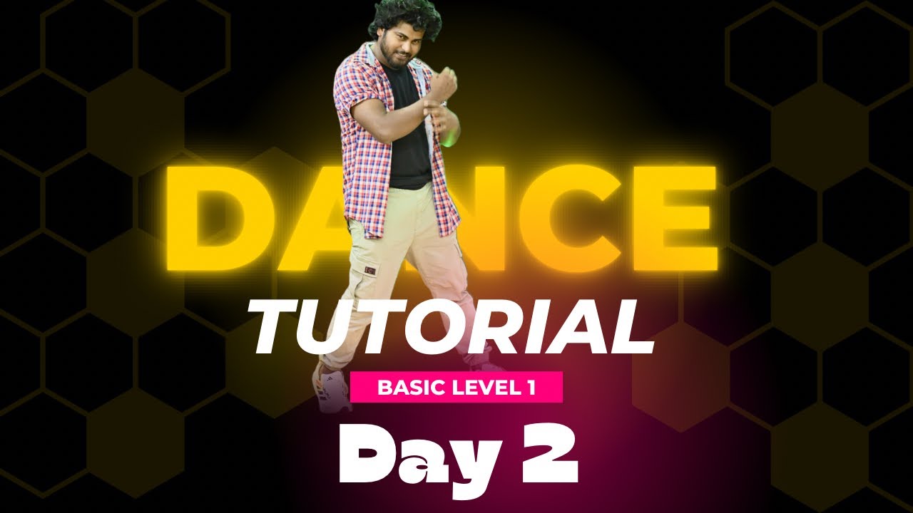 DANCE TUTORIAL BASIC LEVEL DAY 2 | BEST BASIC 3 EASY STEPS | SL STUDIOS | NARESH | # ...
