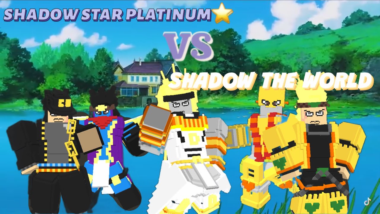 CÁCH UP SHADOW STAR PLATINUM AND SHADOW THE WORLD TRONG JS - YouTube