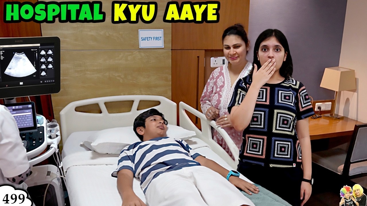 HOSPITAL KYU AAYE | Family Visit to Hospital | Preventive Health Checkup | Aayu and Pihu Show ...