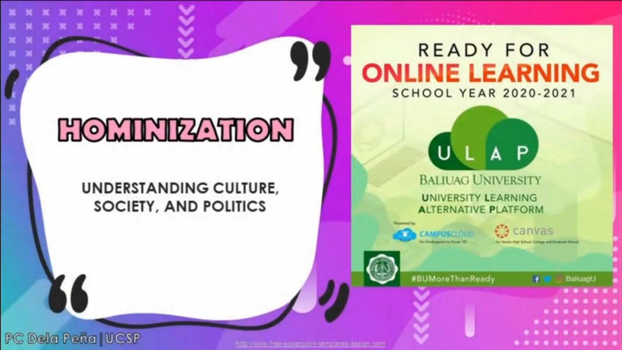 UCSP Topic: Hominization - YouTube