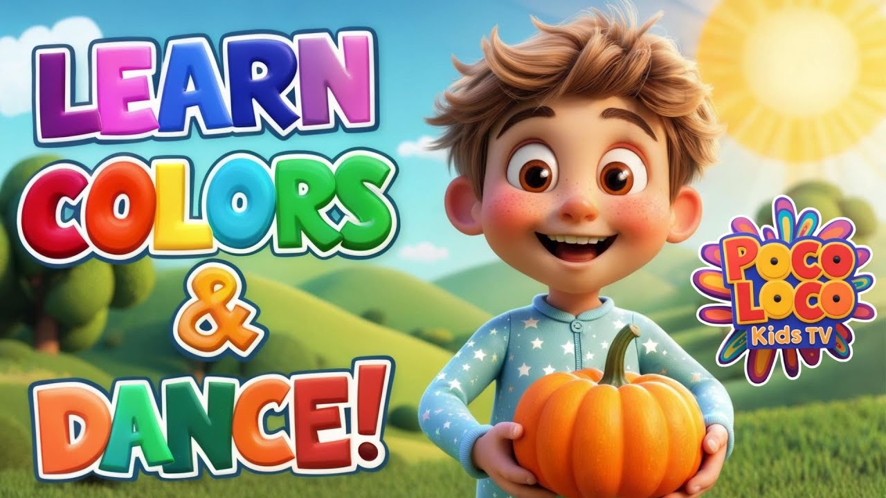 The Magical Colors Dance! Fun & Interactive Kids Song Learn Colors ...