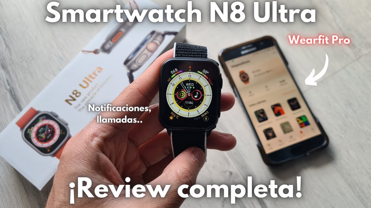 💥 Smartwatch N8 Ultra | Características, Configuración, Funciones ...