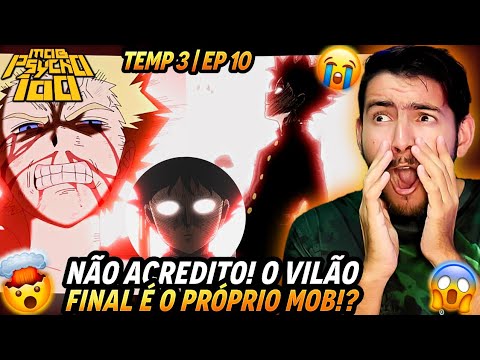 REACT Mob Psycho 100 3 TEMP EP 10 | MOB FULL POWER SE LOKO😱 - YouTube