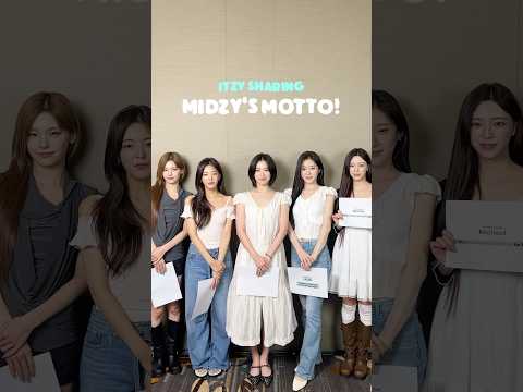 ITZY Sharing MIDZY’s Motto 💌 #ITZY #MIDZY #ITZY_Motto