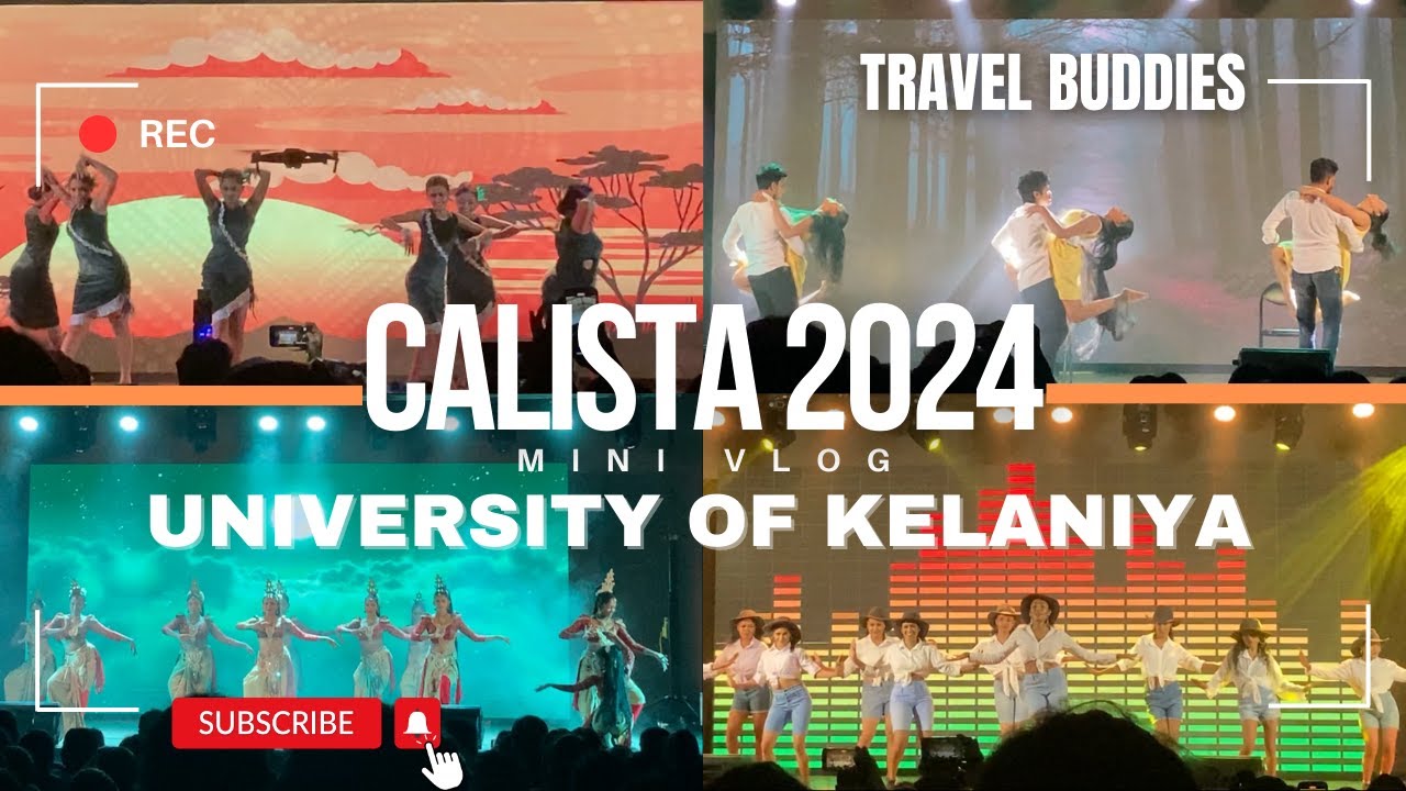 Calista 2024 University Of Kelaniya Dancing Club Mini Vlog - YouTube
