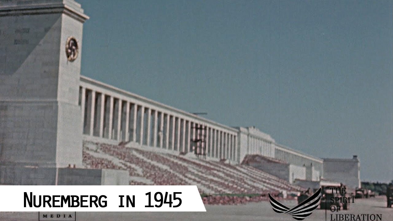 Show for the US-troops at the "Reichsparteitagsgelände" in Nuremberg ...