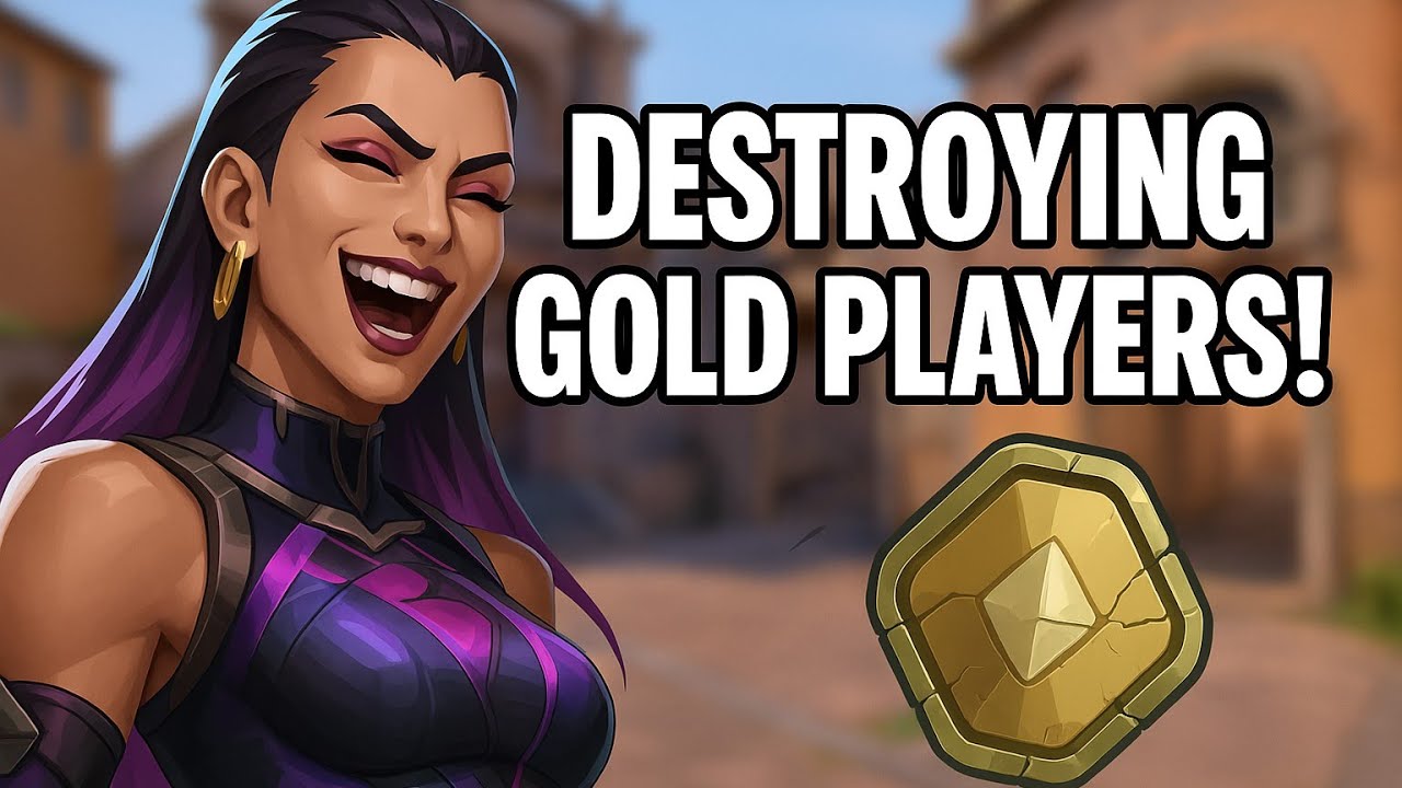 "How I DESTROY Gold Players with Reyna | Valorant Gameplay" - YouTube
