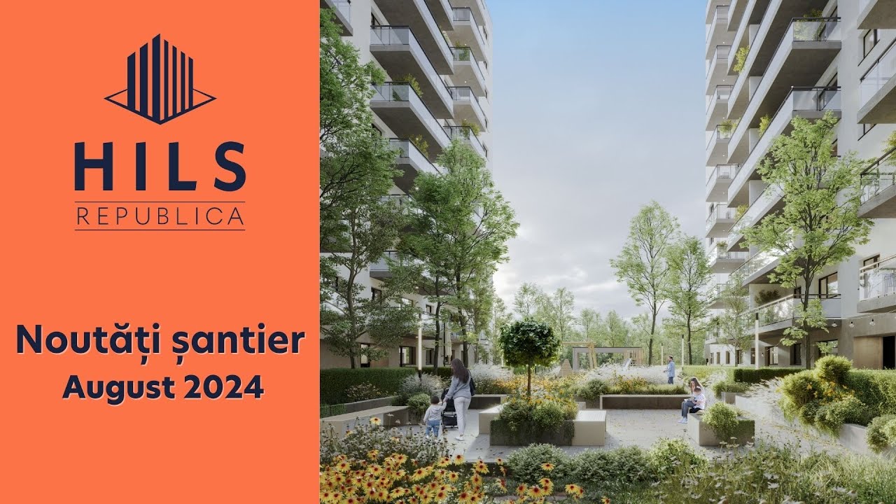 Stadiu lucrări HILS Republica - August 2024 #update - YouTube