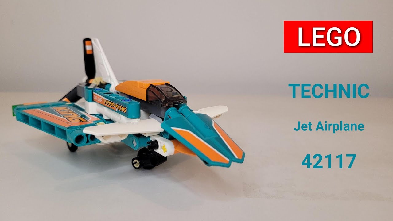 Lego - Technic - Jet Airplane - 42117 - YouTube