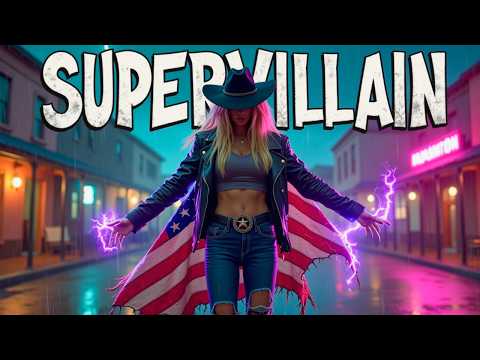 Supervillian – Six Gun Siren [Official Visualiser | Country Rap]