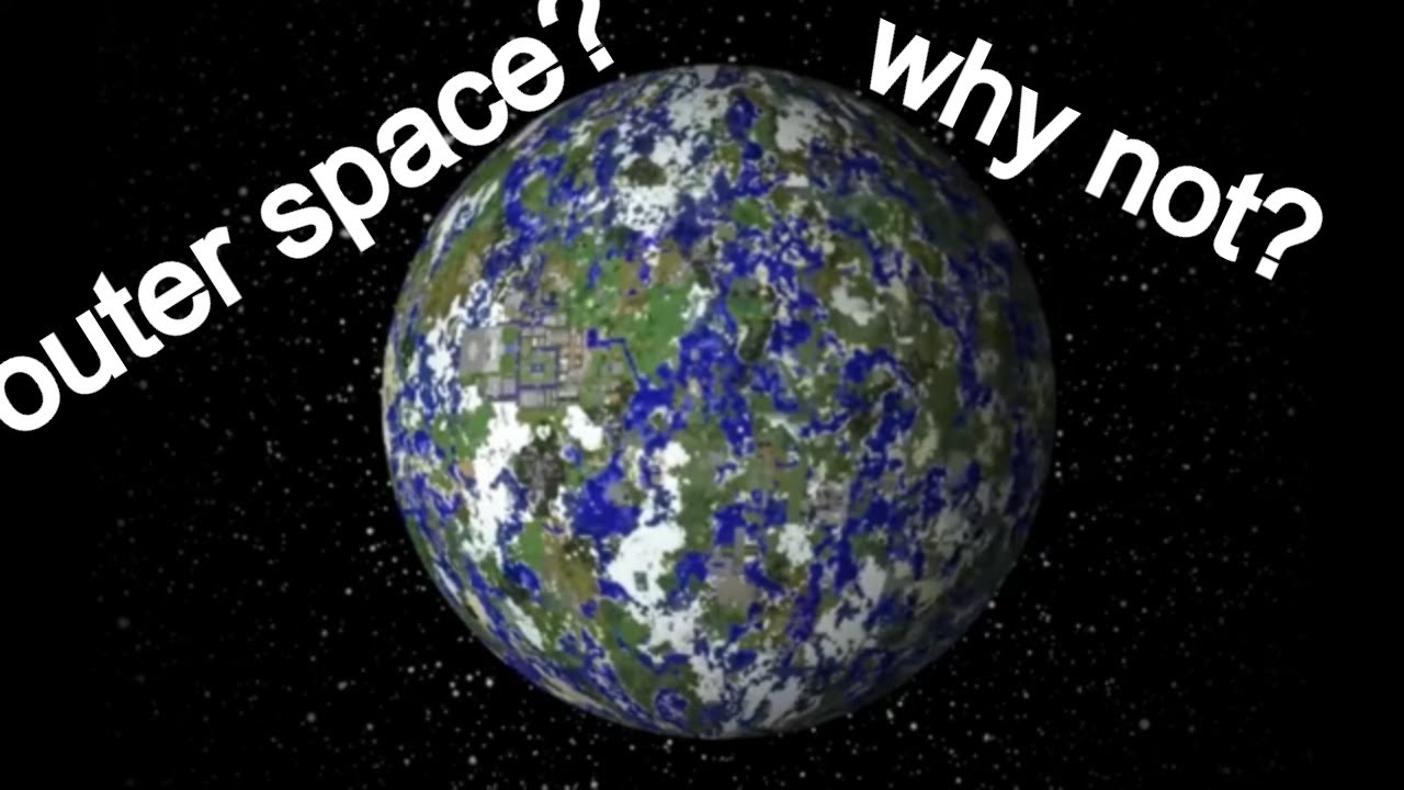 Why Outer Space Does Not Exist In Minecraft - YouTube