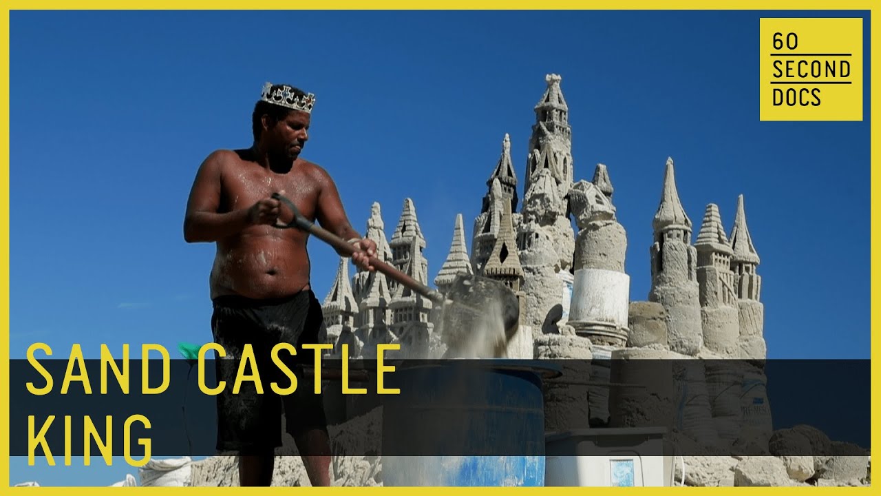 King Marcio of Rio de Janeiro Lives in a Sand Castle - YouTube