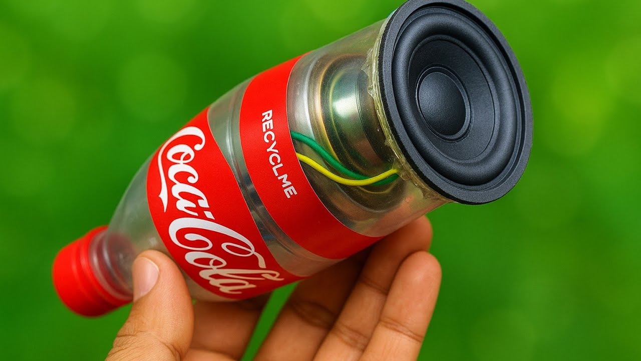 DIY COCA-COLA CAN BLUETOOTH SPEAKER 🔊 | PERFECT FOR CBSE SCHOOL ...