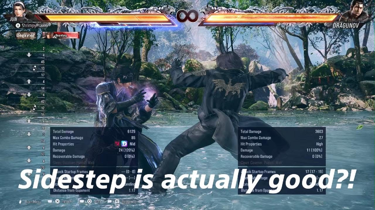 Learning that Sidestep is Useful in Tekken8 - YouTube
