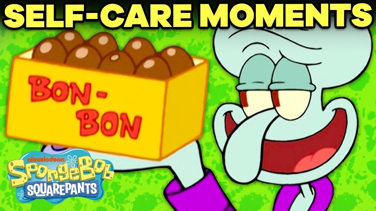 Squidward's Most Luxurious Self-Care Moments! 🧘💅 | SpongeBob ...