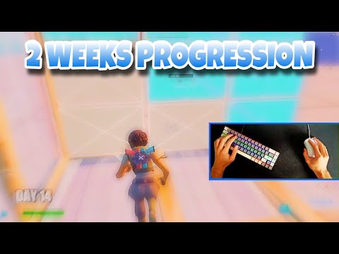 2 WEEKS Fortnite Keyboard and Mouse Progression!!(Console to Pc) - YouTube