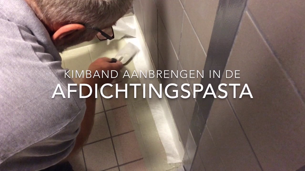 Afdichten met Kiwitz: het aanbrengen van kimband en afdichtingspasta ...