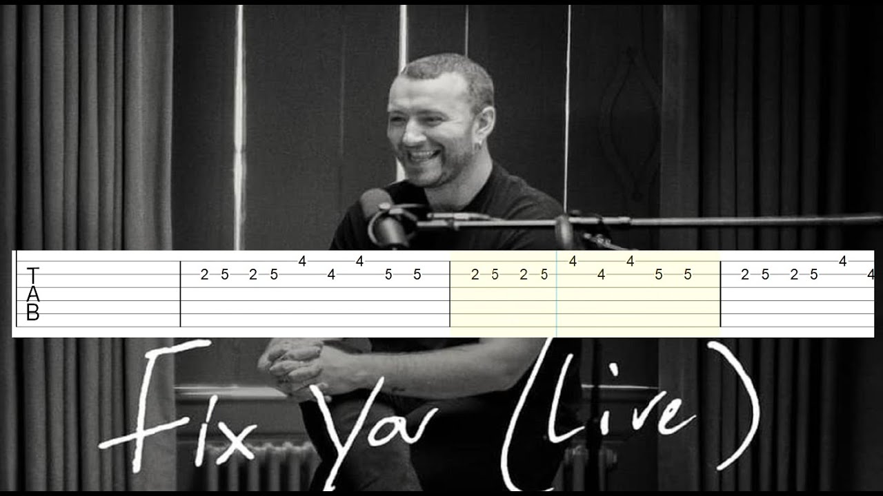 Sam Smith, fix you (live) fingerstyle version/ Kimsmusic - YouTube