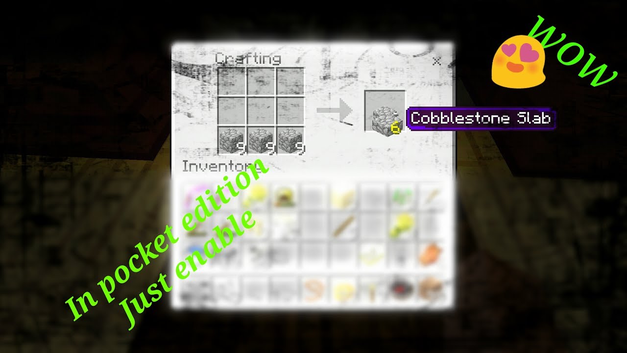 How to craft as classic Minecraft(windows 10 edition, Java,Xbox) in ...
