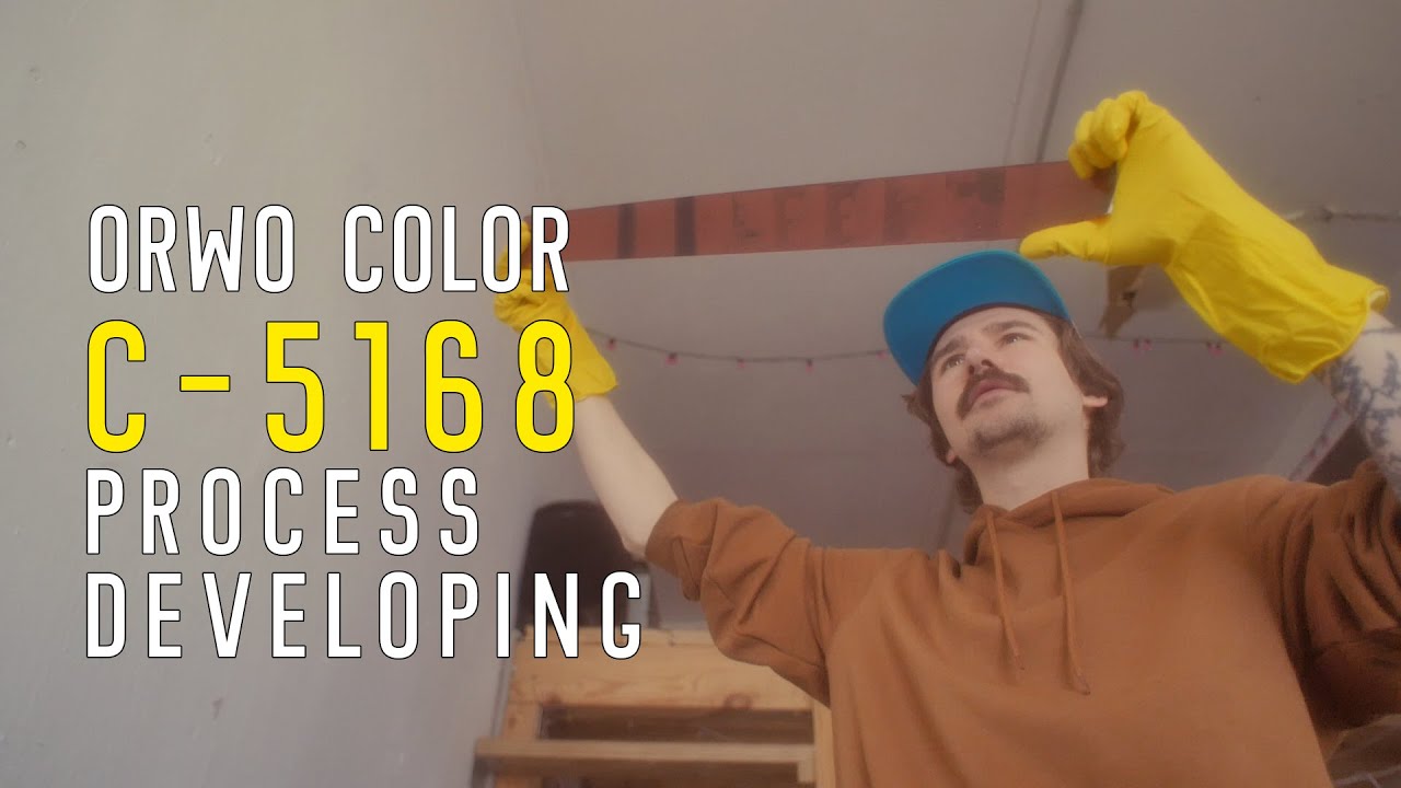 Проявка по процессу ORWO COLOR C 5168 - YouTube